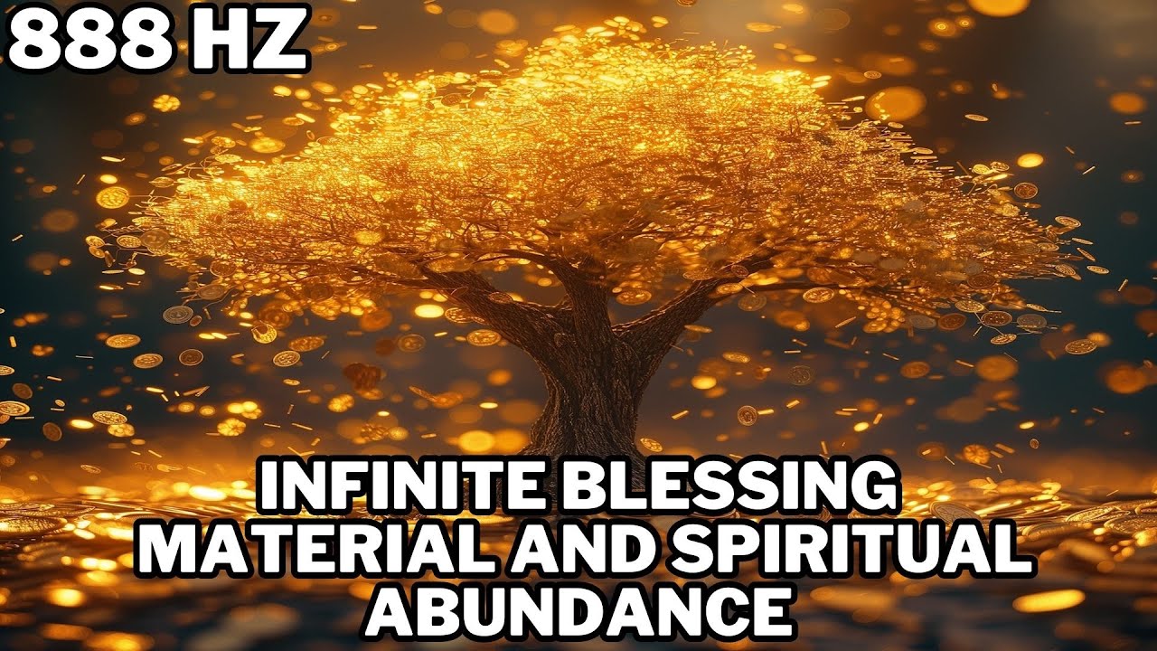 888 hz Infinite Blessing, Material and Spiriting Abundance - YouTube