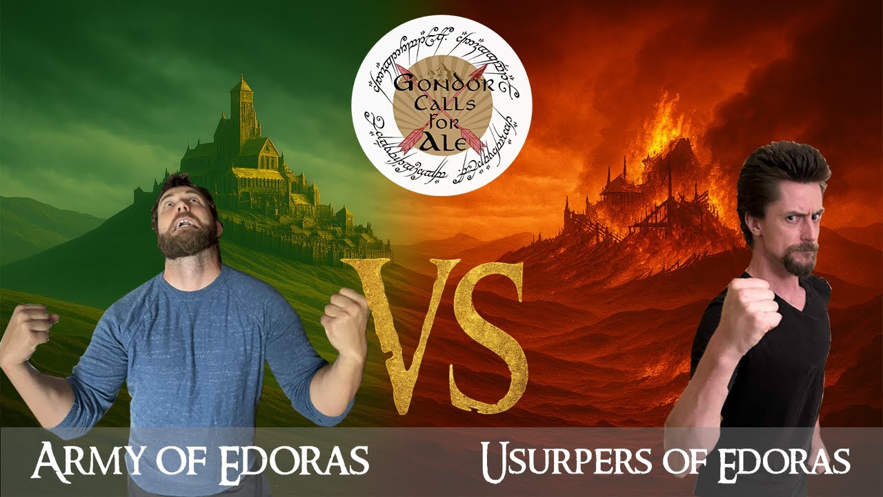 Army of Edoras vs Usurpers of Edoras | MESBG Battle Report | episode 5 ...
