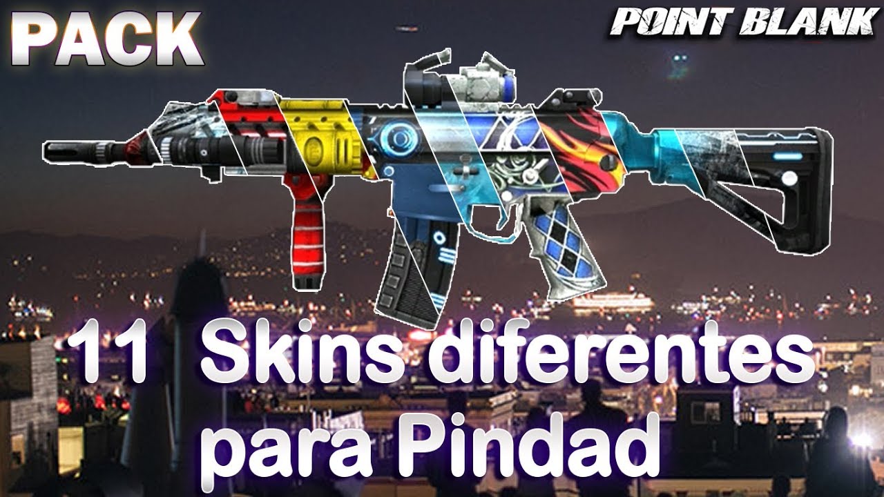 Point Blank Pack 11 skins diferentes para Pindad SS2 V5, sem scope ...