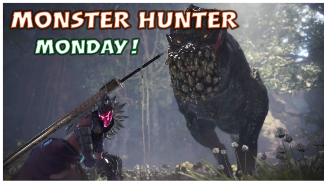 [MHW-I] Monster Hunter Monday, First 1080p Livestream! - YouTube
