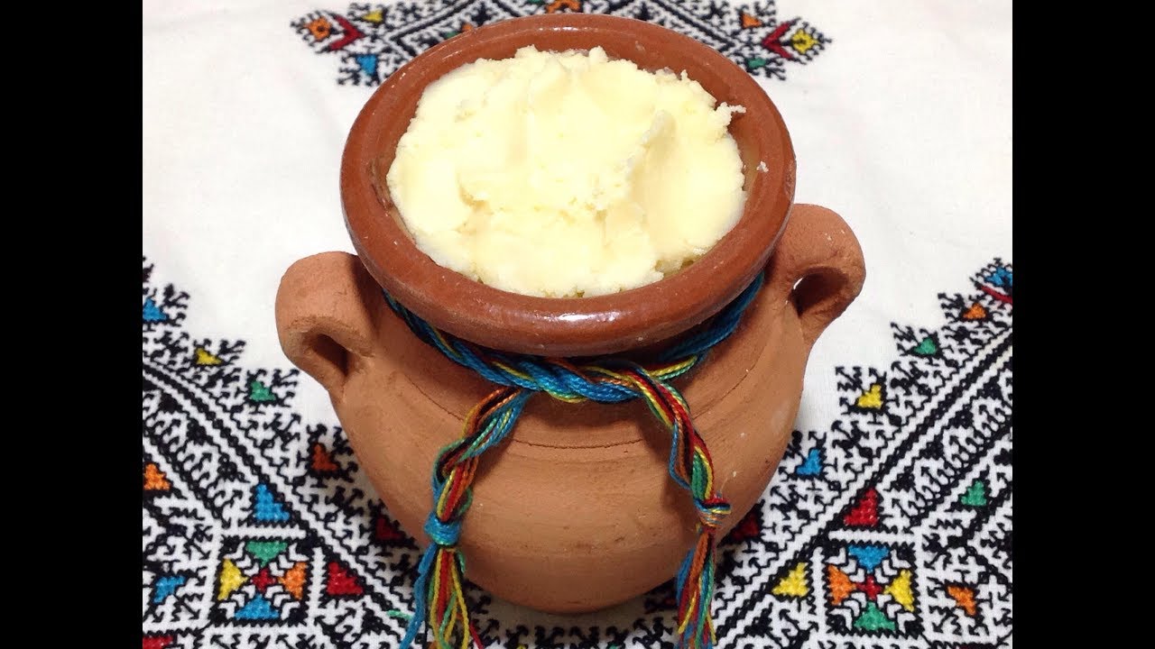 السمن البلدي المغربي بالطريقة التقليدية - How to make Ghee/Smen ...