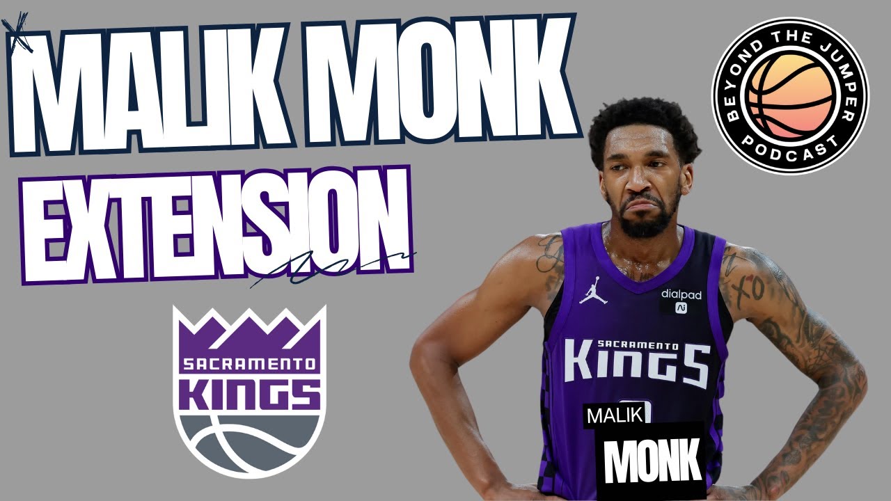 Malik Monk Signs Extension With Sacramento Kings - YouTube