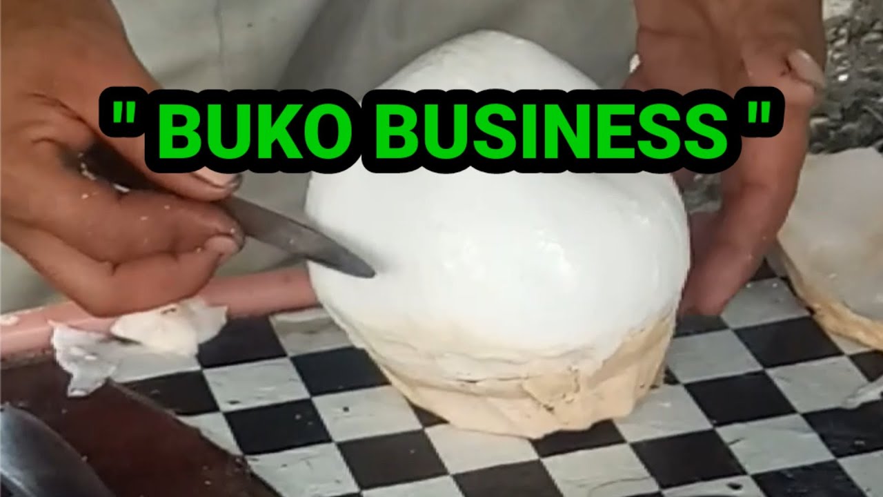 "Buko business" patok na negosyo ngunit bihirang gayahin. - YouTube