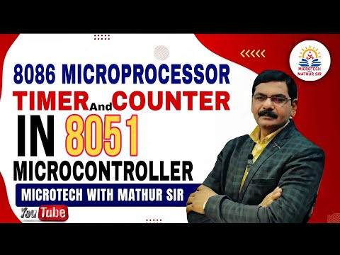 Timer & Counter in 8051 Microcontroller | Timer 0 | Timer 1 | TLo | THo | TL 1 | TH 1 | TCON ...