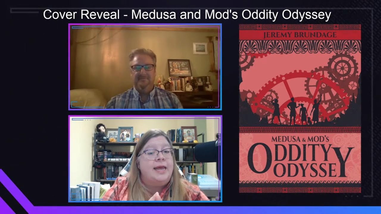 Author and Artist Reveal Cover for Medusa and Mod's Oddity Odyssey ...