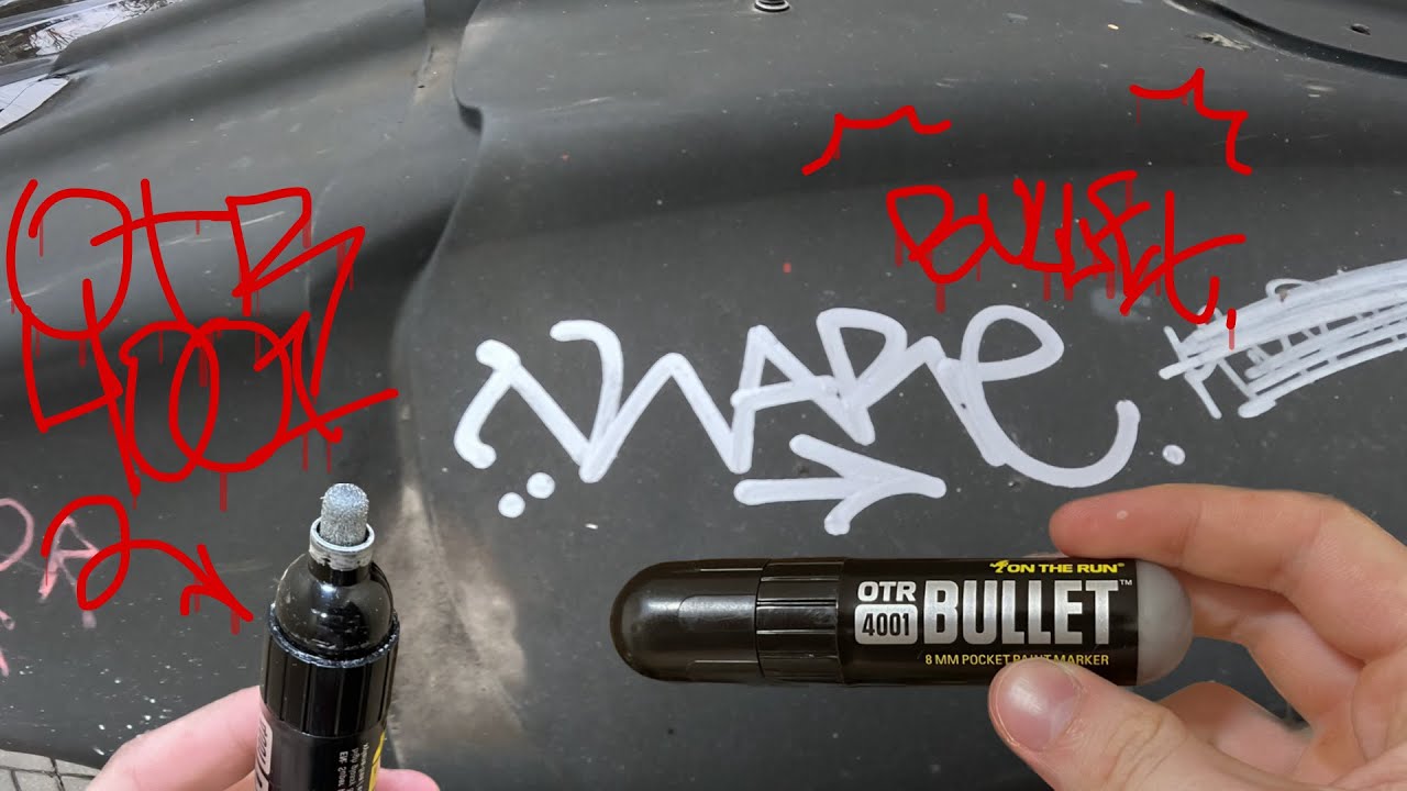 Graffiti Review #6. OTR 4001. BULLET - YouTube