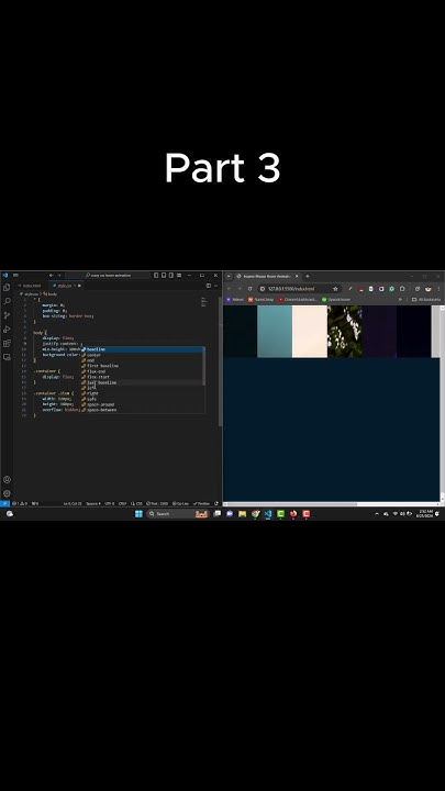 Insane Mouse Hover Animation Effect Using Css Only No Javascript Part 3 Shorts Short Youtube