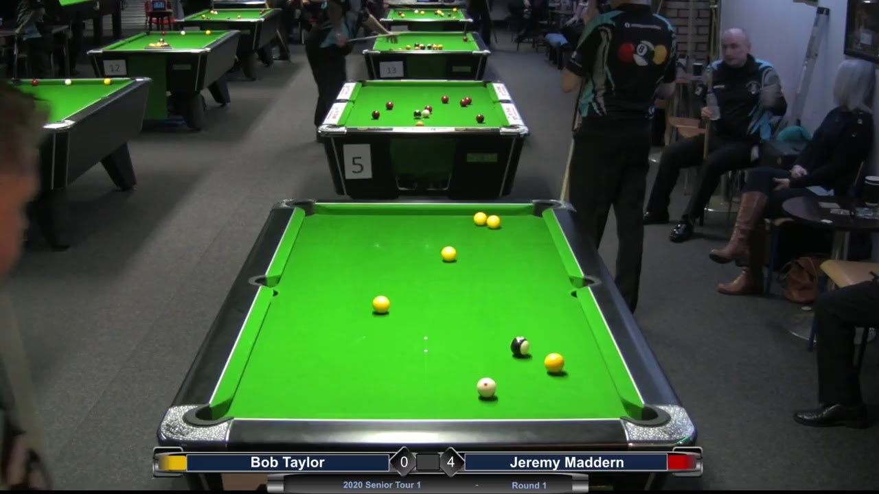 2020 Senior Tour 1 - Round 1 - Bob Taylor v Jeremy Maddern - YouTube