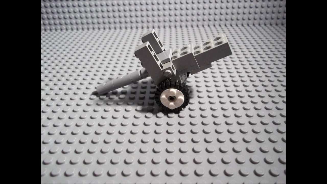 How to build a lego anti-tank gun - YouTube