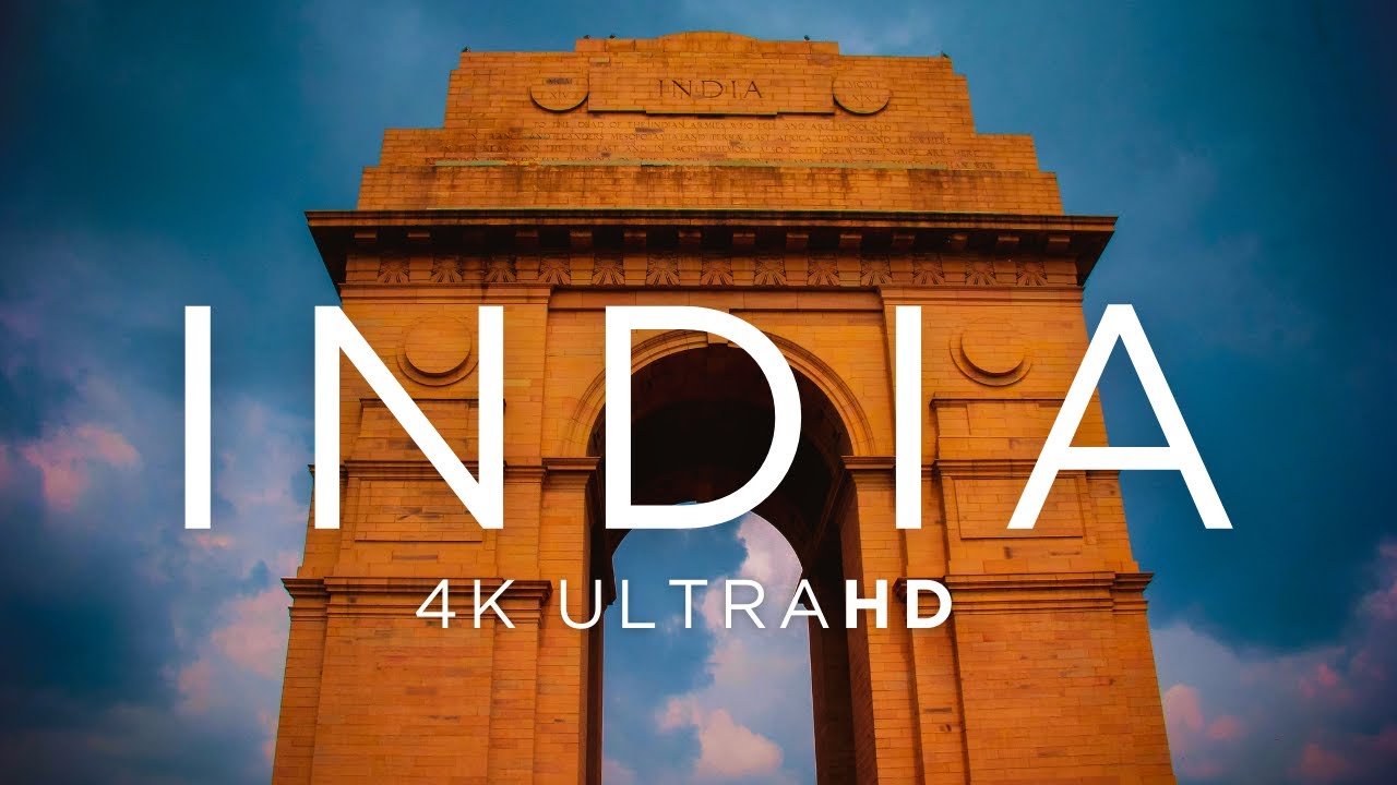 Watch India in 4K UHD | Aerial Scenic Relaxation Film with Calming ...