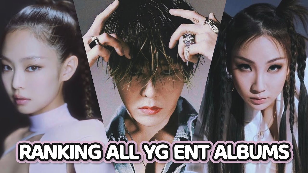 RANKING ALL YG ENTERTAINMENT ALBUMS - YouTube