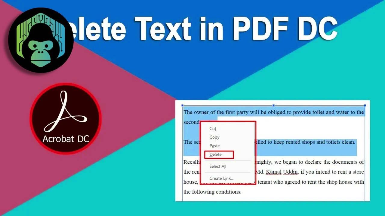 GUIDE How To Delete Text From PDF Document Using Adobe Acrobat Pro DC GUIDE How To Delete Text From PDF Document Using Adobe Acrobat Pro DC