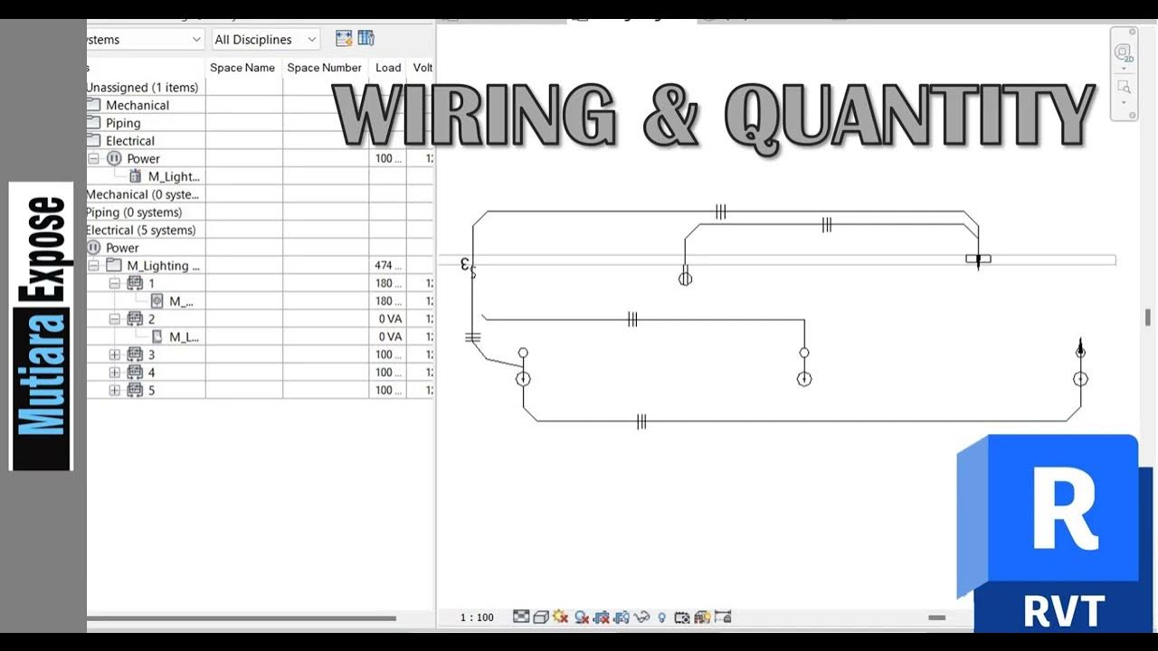 Tutorial Revit - Wiring Quantity Electrical - YouTube Tutorial Revit - Wiring Quantity Electrical - YouTube