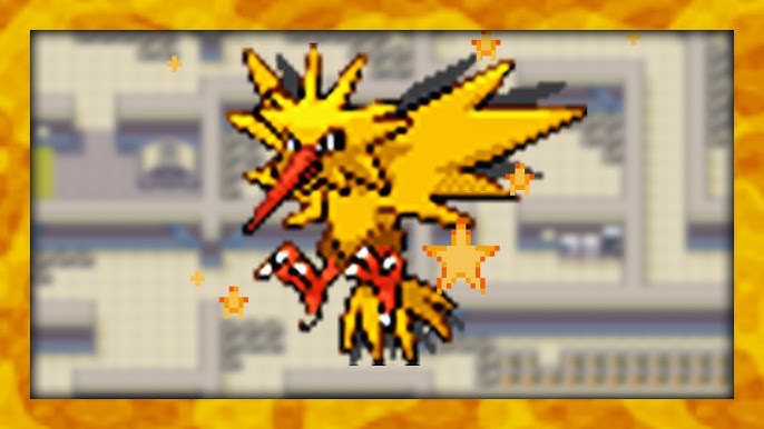 Shiny Zapdos Pixelmon