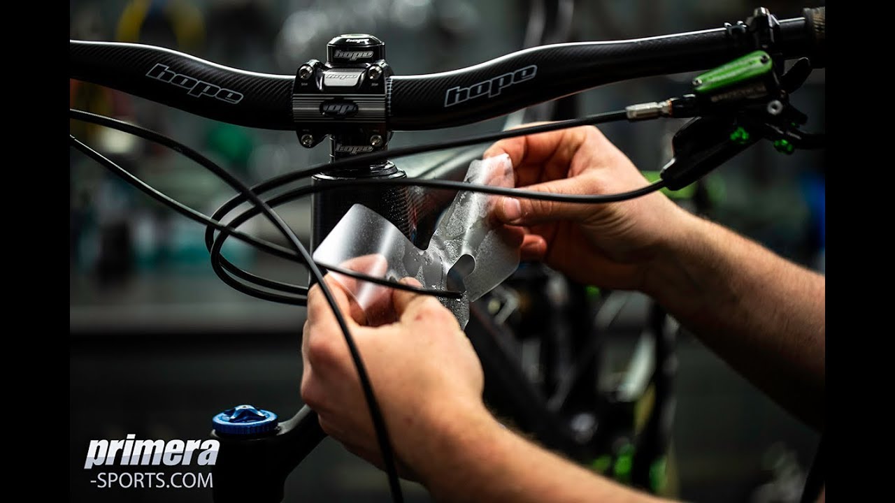 Invisi Frame Protection on a Hope HB.160 @ Primera Sports - YouTube