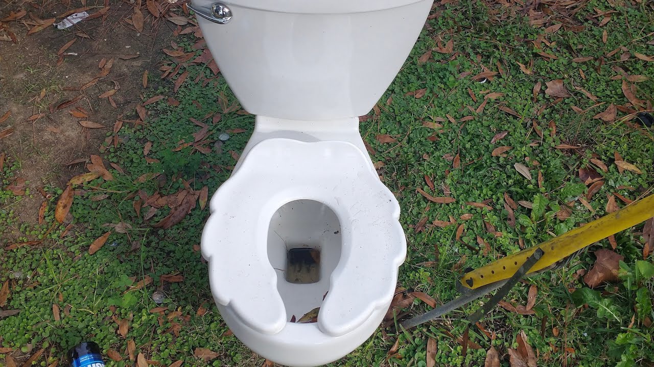100. 2018 American Standard Baby Devoro Toilet on Side of the Road ...