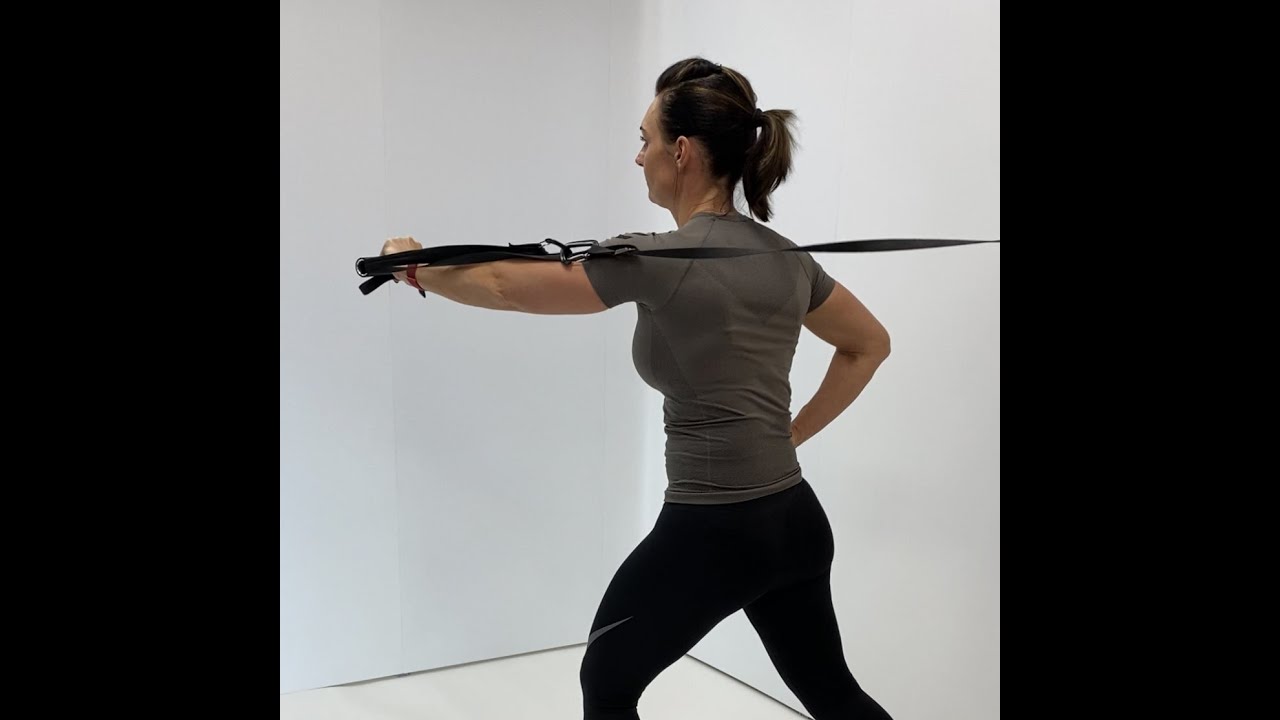 Kynett Exercise - One arm chest press - YouTube