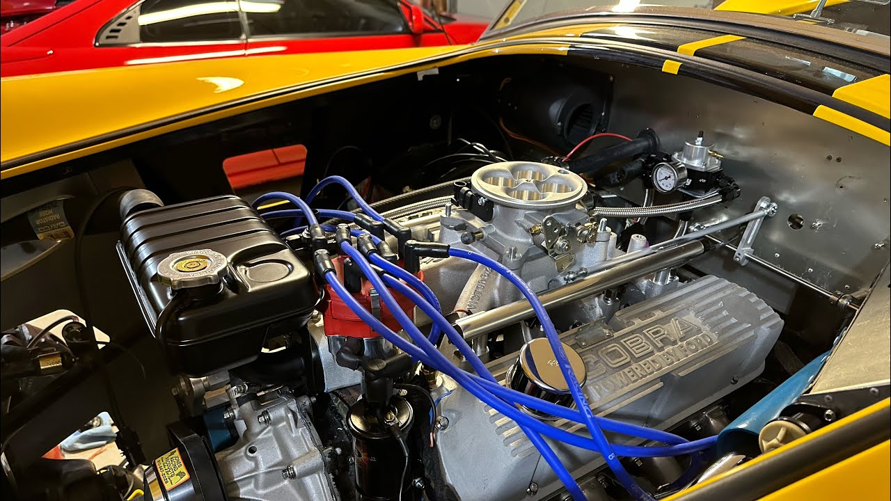 Factory Five Shelby 427 S/C Cobra Roadster - Cooling hoses & custom ...