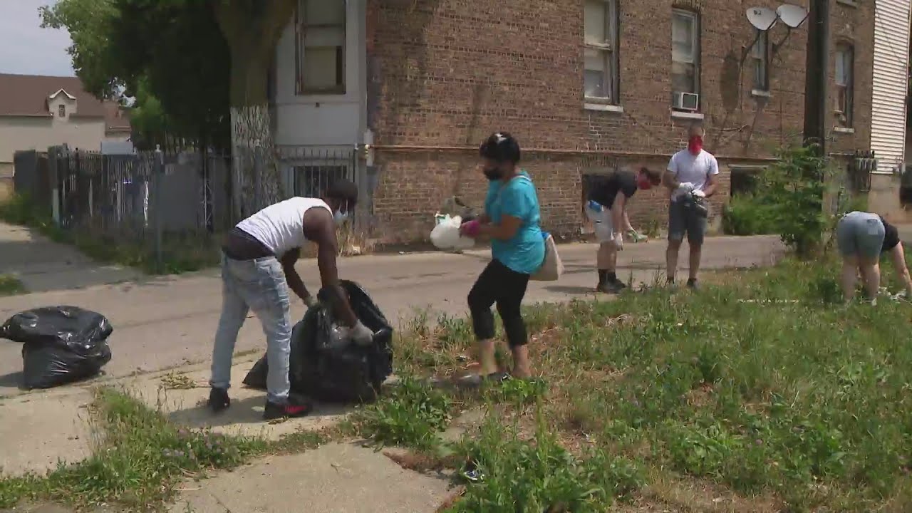 Volunteers clean up parts of West and South Side on first day of summer ...