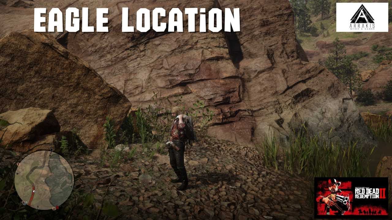 Red Dead Redemption 2: Eagle Location - YouTube