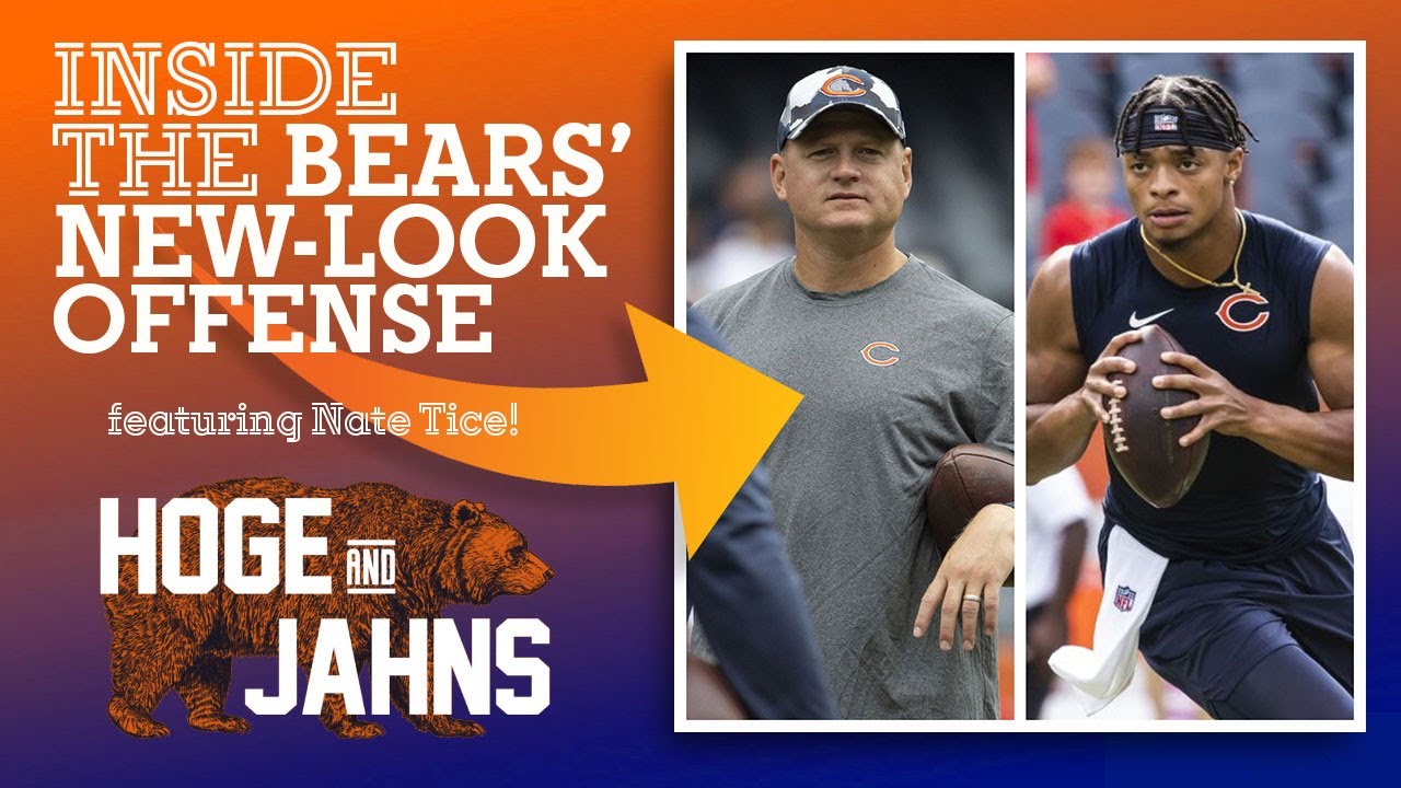 Inside the Bears' new offense w/ Nate Tice + preseason debuts, Fields ...
