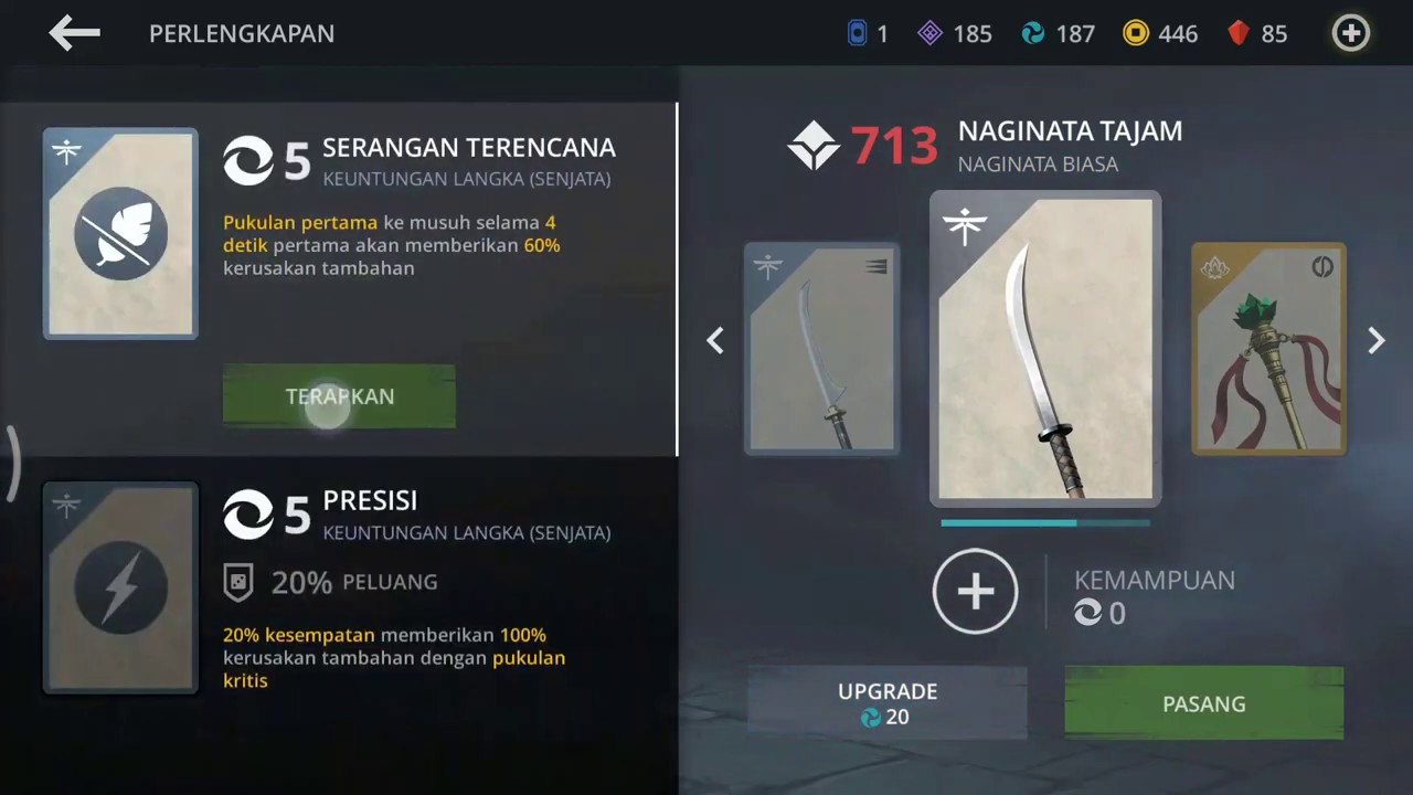 Shadow Fight 3 Latihan samurai - YouTube