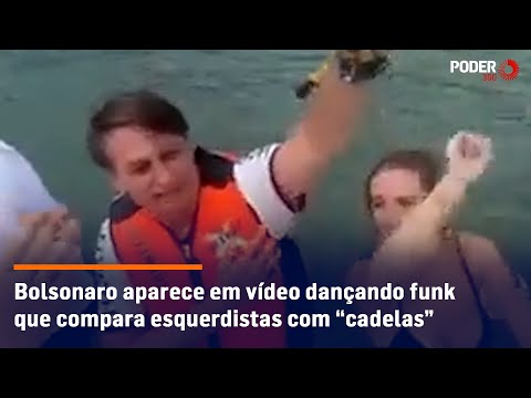 Bolsonaro aparece em vídeo dançando funk que compara esquerdistas com “cadelas”