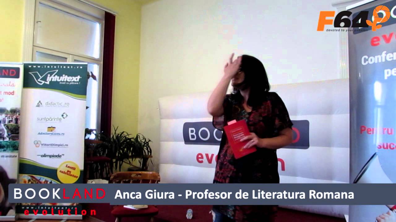 Anca Giura la Conferintele practice pentru tineri BookLand Evolution ...