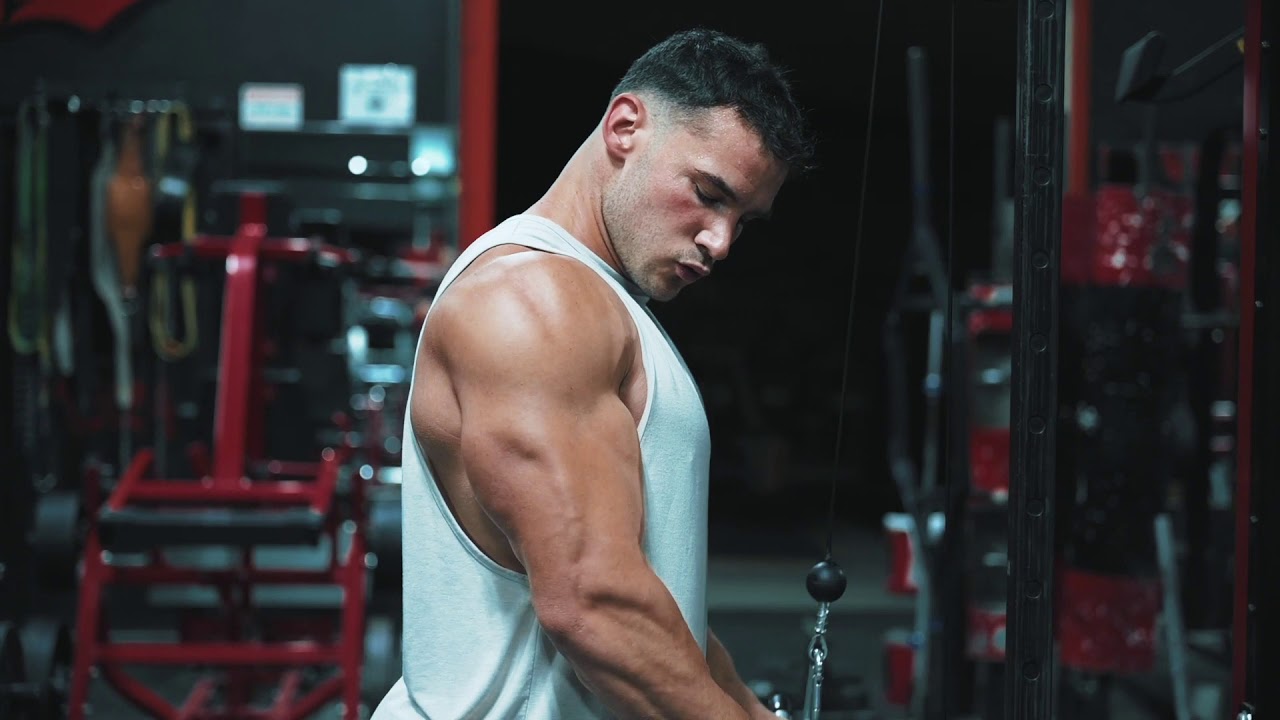 Overhand Grip Pressdowns - YouTube