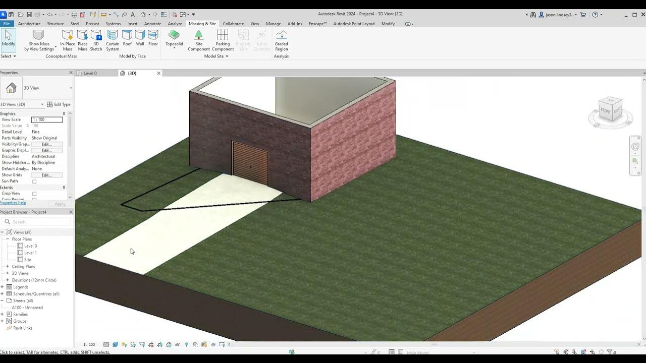 Toposolid in Revit - Sub Divide and Adding Points to Change the Terrain Height - YouTube