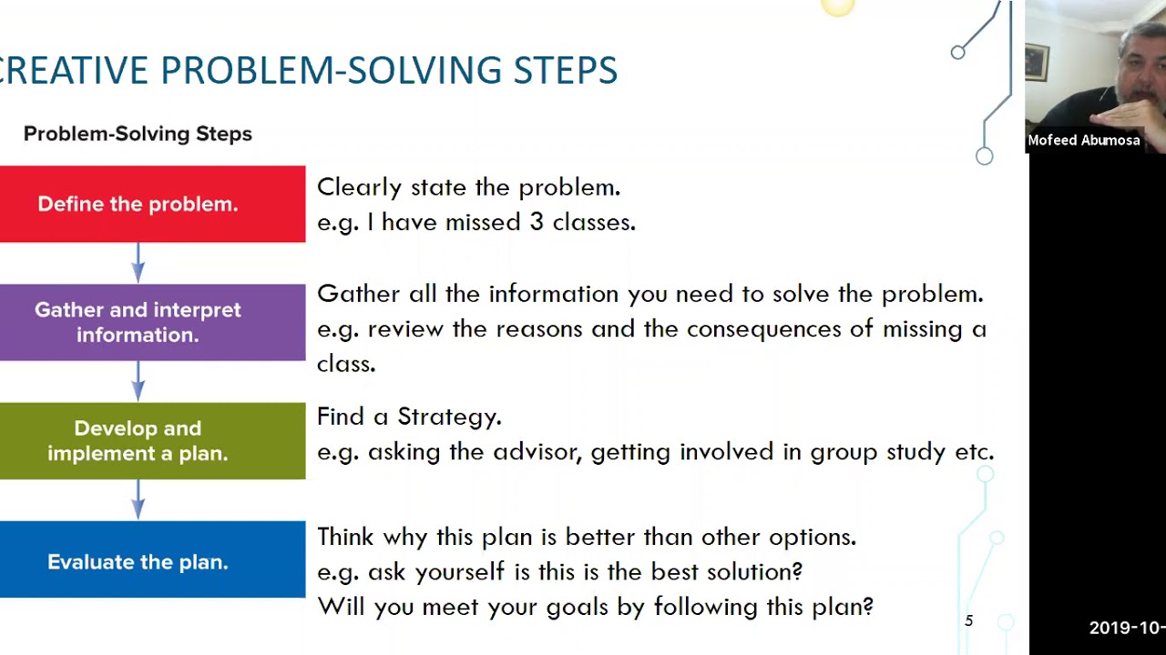 GT101-Become a Critical Thinker and Creative Problem Solver +Excel at ...