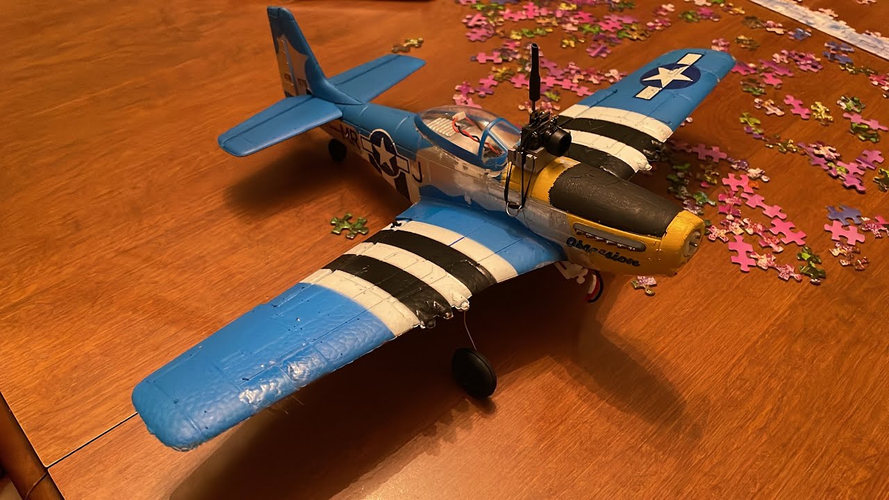 400mm Warbird FPV on a windy day 600’ away - YouTube