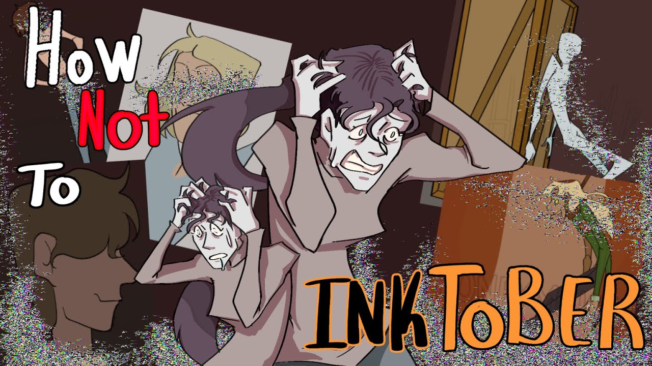 I Tried To Do Two Inktober Prompts At Once... It Did Not Go Well ...