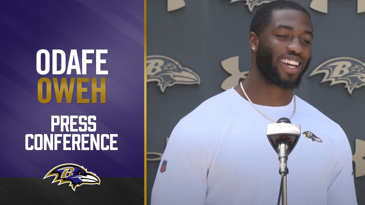 Odafe Oweh Reflects on Last Year’s 'Learning Season' | Baltimore Ravens ...