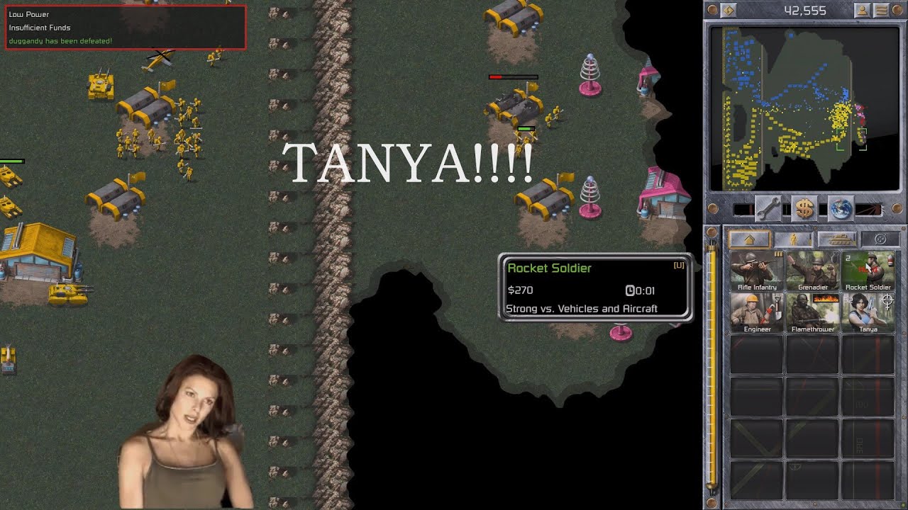 (242) - C&C Remastered - Mega 3vs3 1-Way (2vs3) TANYA!!! - YouTube