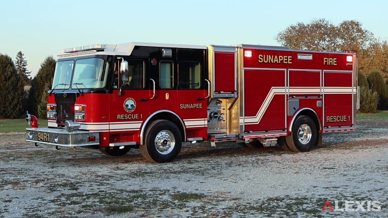 TOWN OF SUNAPEE FIRE DEPARTMENT - ALEXIS 1500 GPM RIV PUMPER #2557 ...