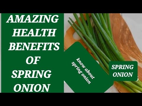 Amazing Health Benefits of Spring Onion हरे प्याज के फायदे, गुणों का ...