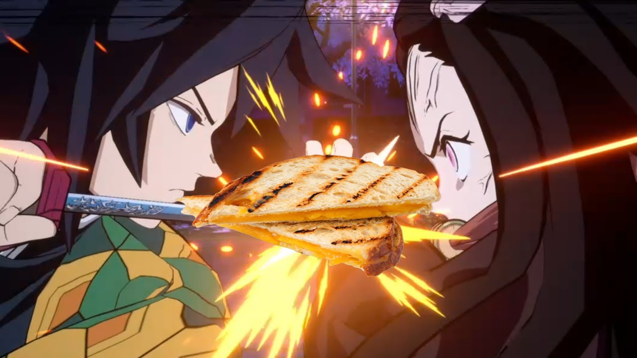 The Battle for the Cheese Sandwich (Demon Slayer: The Hinokami ...