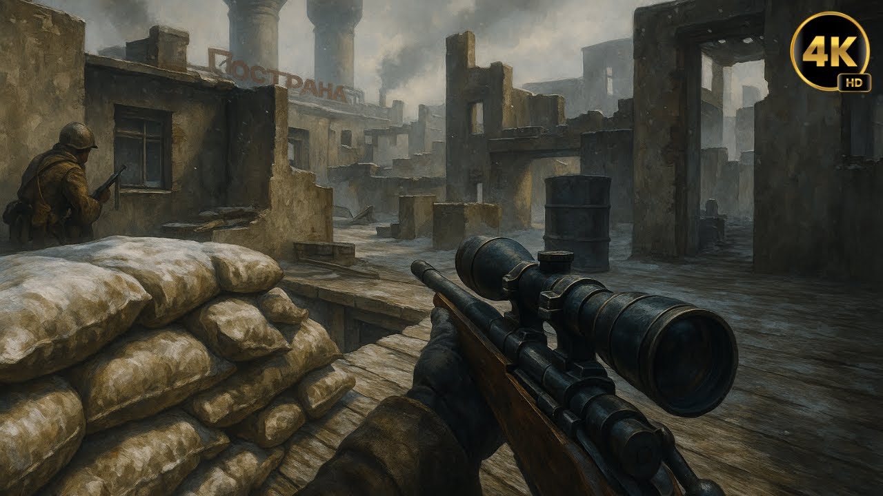 "Repairing the Wire" Stalingrad, U.S.S.R. December 8, 1942 | COD 2 ...