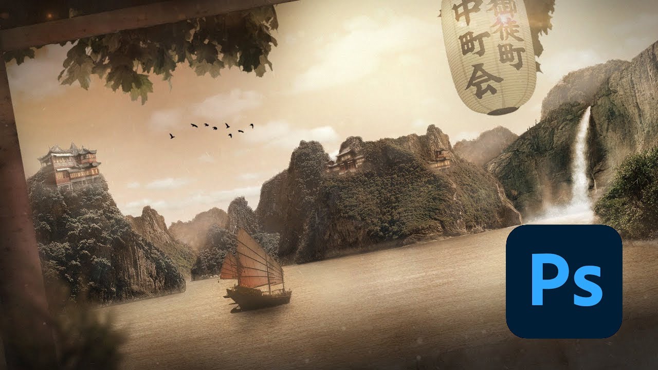 Japanese Style || Photo Manipulation || Photoshop || S01E07 - YouTube