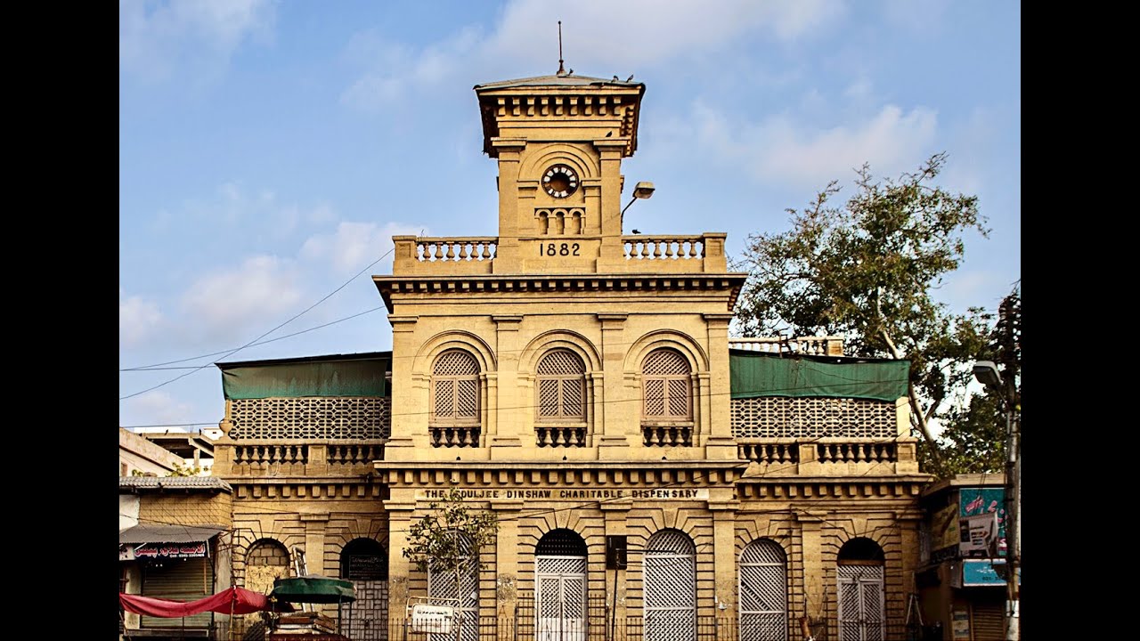 Eduljee Dinshaw Charitable Dispensary, is a building in the Saddar ...