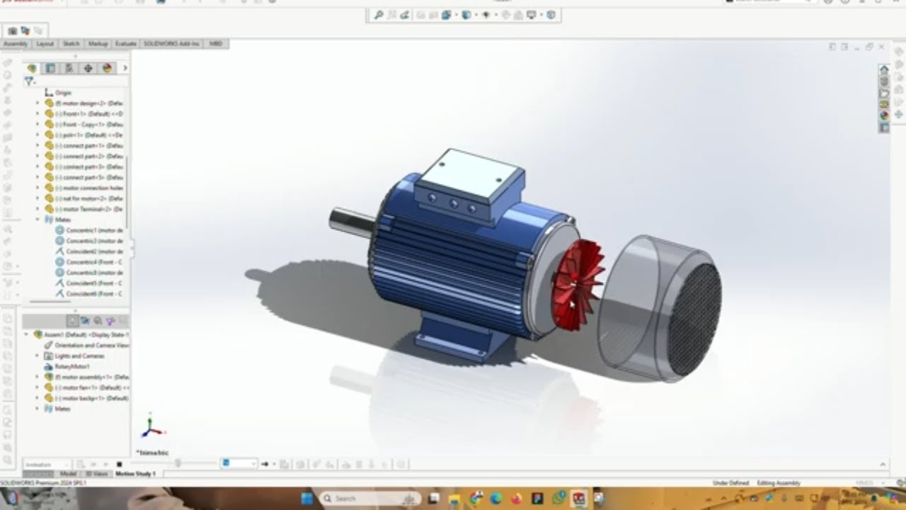 Designing A 3-phase Motor Like A Pro In Autocad! - YouTube