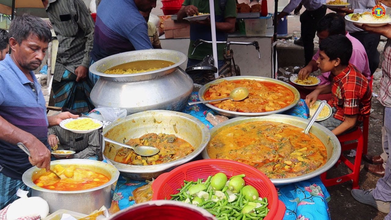 Office Time Huge Lunch, People are Very Hungry, Every one Eating Rice # ...
