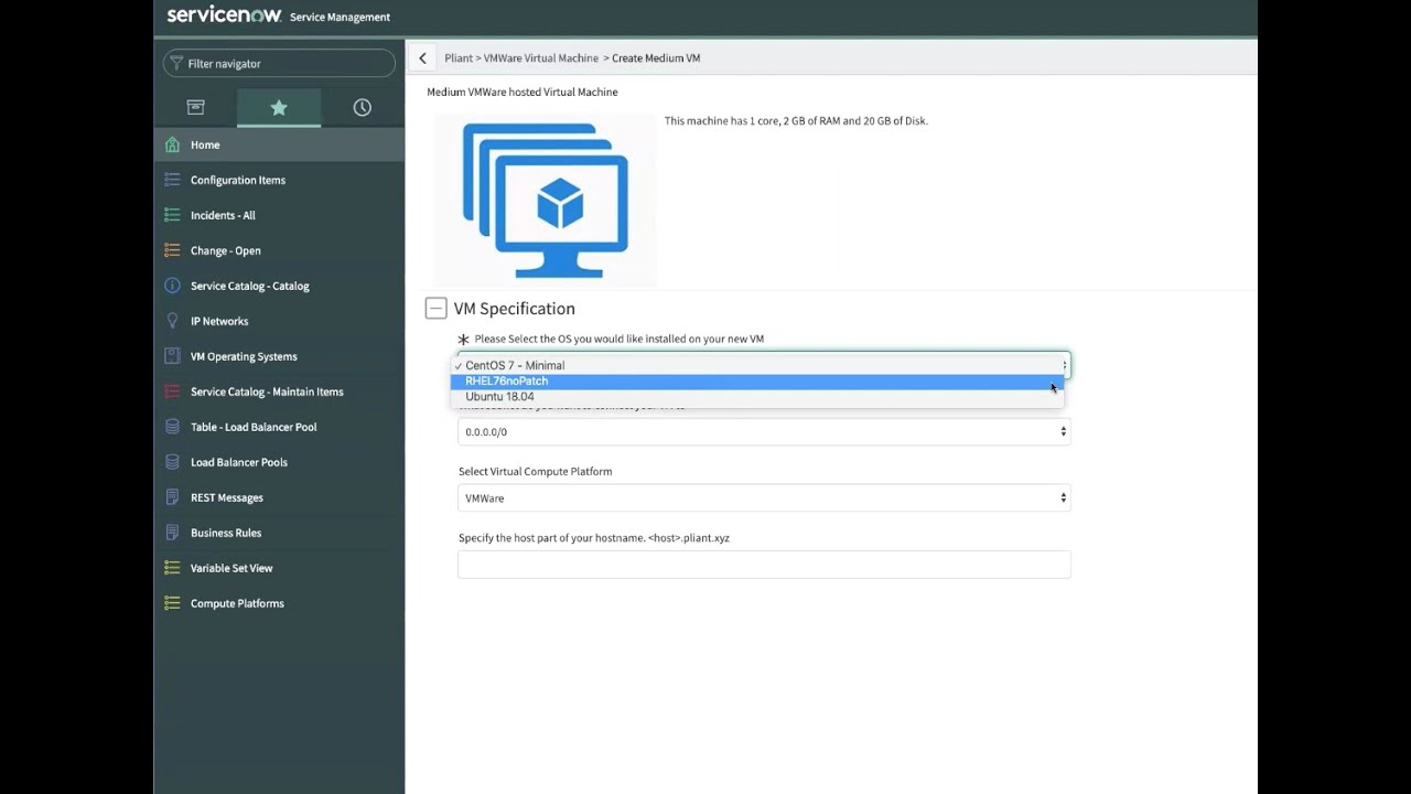 Automate the creation of virtual machines in VMWare, Openstack, Azure ...
