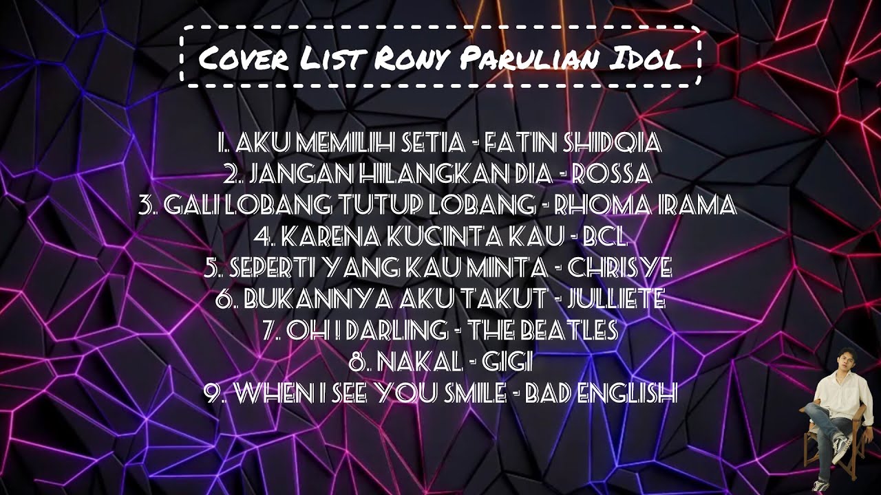 Cover List Rony Parulian IDOL2023 - YouTube