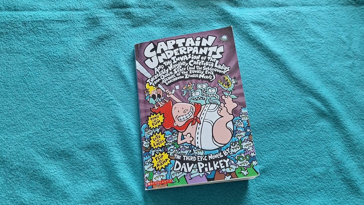 Captain underpants book 3 part1 read aloud - YouTube