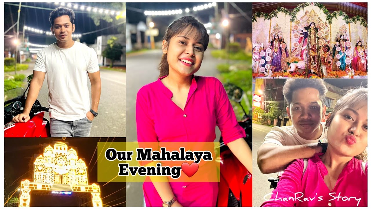 Mahalaya thekei amader Pandal hopping suru ️|| ️Durga Puja 2022 ️||Vlog ...