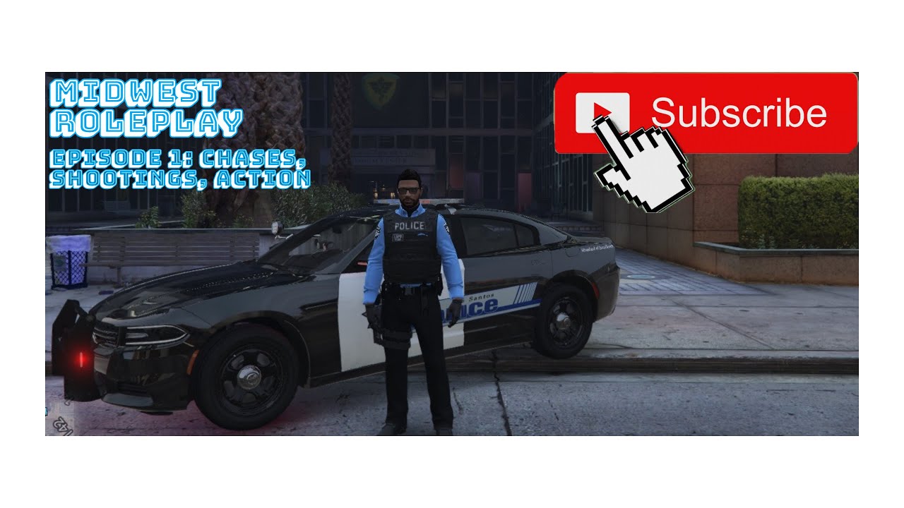 MidWest Roleplay | FiveM | Episode 1 | First Patrol | Chases, Shootings ...