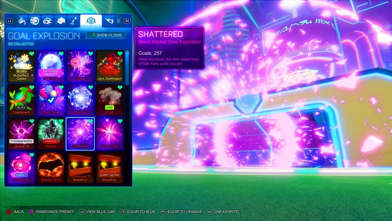 ALL OF MY GOAL EXPLOSIONS IN ROCKET LEAGUE!! *UPDATED 2025* - YouTube