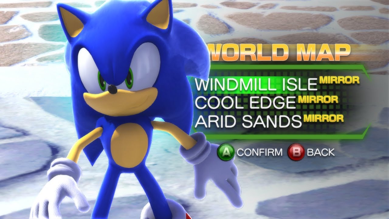 Sonic Unleashed with Mirrored Stages - YouTube